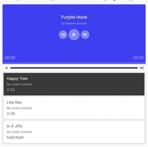 Audio Playlist Elementor Addons And Widgets 1108