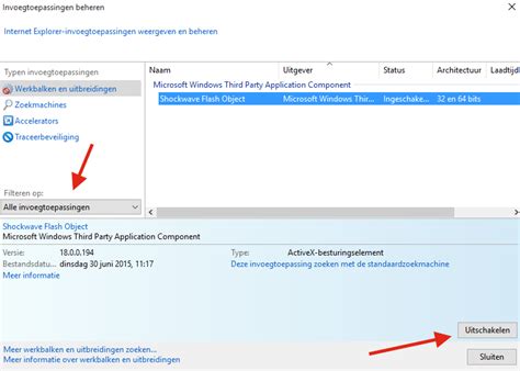 flash java of andere plugins uitzetten of alleen op aanvraag activeren