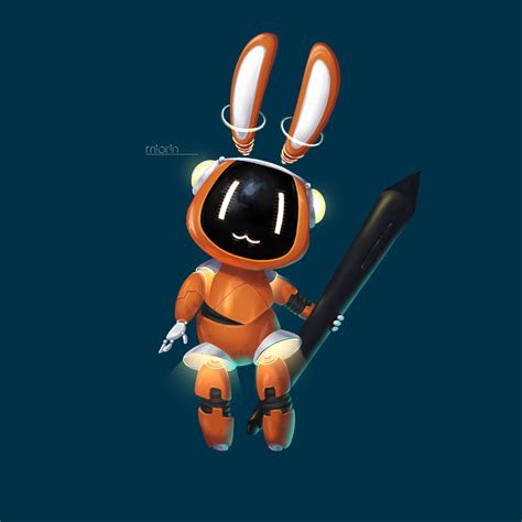 Robot Bunny🐇 Робот кролик🐇 on Behance