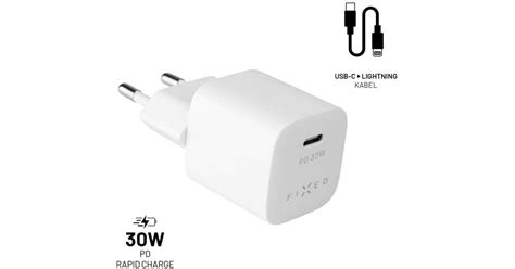 Nabíječka Do Sítě Fixed Pd Rapid Charge Mini S Usb C Výstupem A Usb C