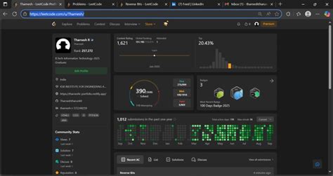 Leetcode Java Problemsolving Logicalthinking Dailycoding Codingjourney Tharnesh R
