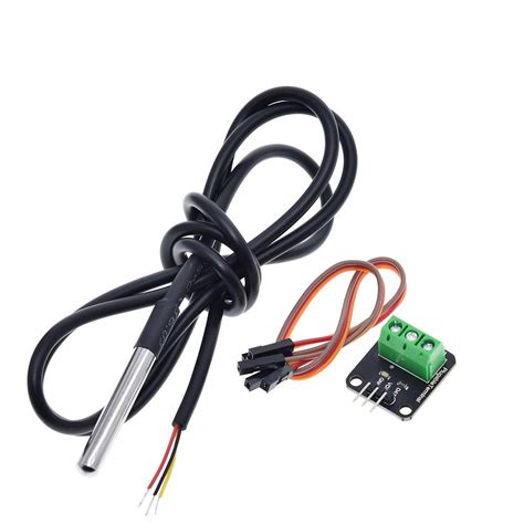 Steam Training Kit Ds18b20 Waterproof Temperature Sensor For Diy Toy Arduino And Raspberry Pi