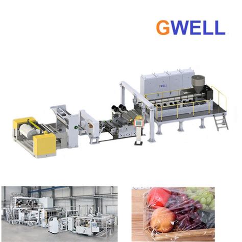 Cpe 캐스트 폴리에틸렌 필름 압출 Cpp 필름 공장