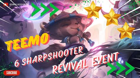Teemo 6 Sharpshooter Tft 45 Revival Youtube