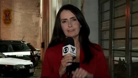 Repórter Da Tv Tribuna Desmaia Ao Vivo Jornal Da Orla