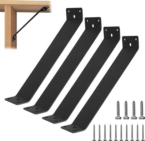 Rasugarlary Corner Brace 4 Pcs 3 Wide Inside Mount 45 Degree Angle Connector