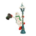 Location Statue Bonhomme De Neige Sur Son Lampadaire Envol