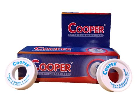 Cooper Teflon Tape Ptfe Tape Ptfe Thread Seal Tape Ptfe Thread
