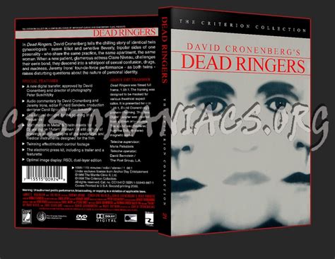 021 Dead Ringers Dvd Cover Dvd Covers And Labels By Customaniacs Id