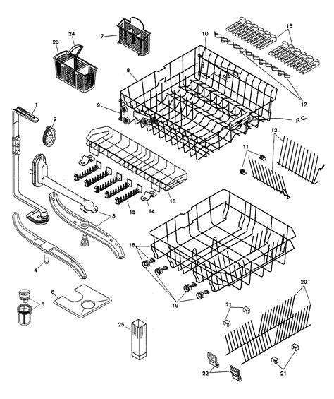Kenmore Elite Dishwasher Model Parts Diagram Kenmore Eli