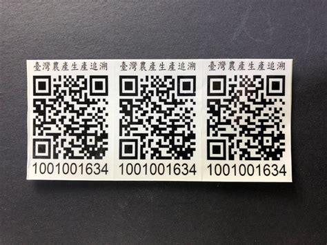 Qr Code防偽標籤 條碼標籤 驗證標籤