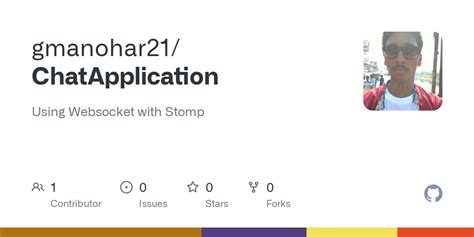 github gmanohar21 chatapplication using websocket with stomp