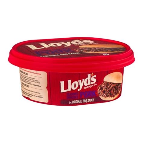 Lloyds Barbeque Co Seasoned Shredded Pork In Original Bbq Sauce Hy