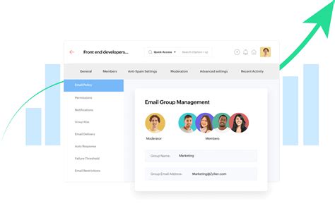 Create An Email Group And Manage Group Settings Zoho Mail