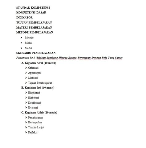 Inspirasi Bang Malik Download Rpp Tahsin Dan Tahfizh Smp Sma Smk