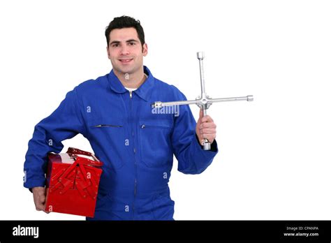 Mechanical Key And Tool Box Stock Photo Alamy