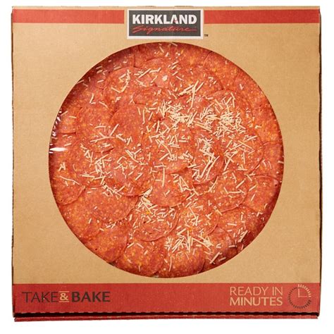 Kirkland Signature Take And Bake Pepperoni Pizza Same Day Delivery Costco