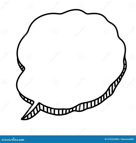 Textbox Cartoon On White Background Stock Photography CartoonDealer