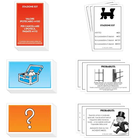 Hasbro Monopoly Classico Gioco Da Tavola Per Famiglie Da 2 A 6