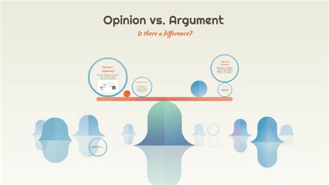 Opinion Vs Argument By Novel Tooley On Prezi