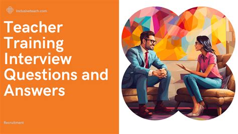 Teacher Training Interview Questions And Answers