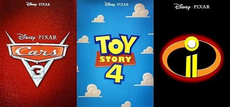 Pixar Date Ses Films Toy Story 4 Cars 3 Les Indestructibles 2