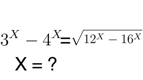 Russia A Nice Exponential Radical Math Challenge Youtube