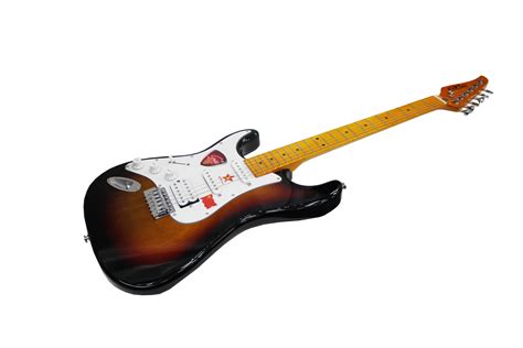 EART AL-112 LH SB Электрогитара ЛЕВОРУКАЯ стратокастер SSH Sunburst ...