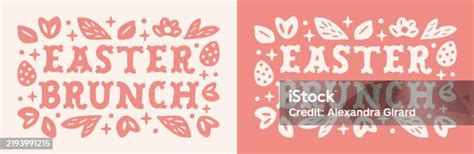 부활절 브런치 인쇄용 초대장 카드 시골 소녀 카우걸 테마 꽃 무늬의 프레피 미적 배너 가리 파스텔 핑크 복고풍의 포도 수확 삽화 이벤트 장식 봄에 대한 스톡 벡터 아트 및