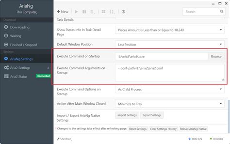 How To Set Up Aria Issue Mayswind AriaNg Native GitHub