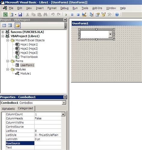 Agregando Valores A Un Cuadro Combinado ComboBox JLD Excel En
