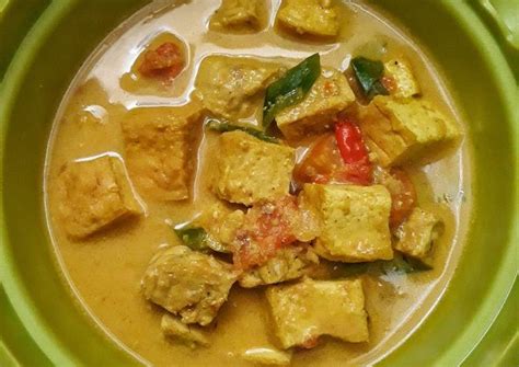 Resep Tahu Tempe Kuah Santan Oleh Sri Ratna Ningsih Cookpad