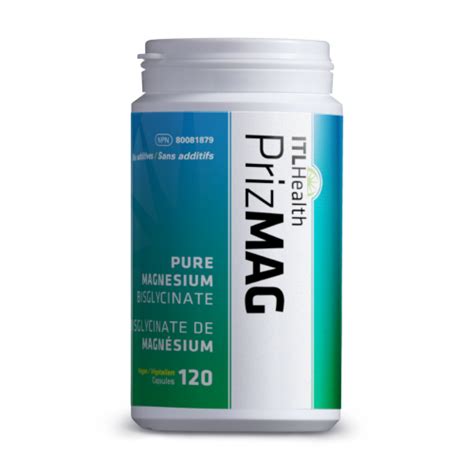 ITL Health PrizMAG Pure Magnesium Bisglycinate Capsules The Water Bug Health Food Store