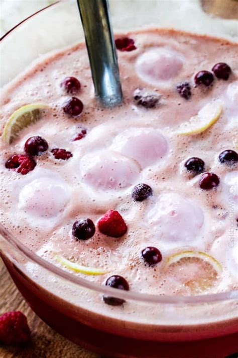 Cranberry Raspberry Punch Carlsbad Cravings