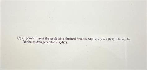 Solved Points Create The Entity Relationship Diagram Chegg