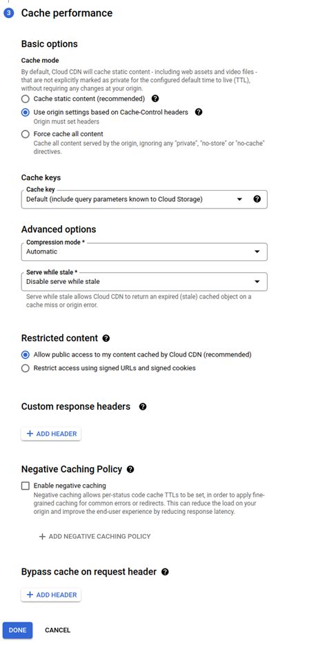 Gcp Cloud Cdn Will Not Compress Content When Set To Automatic Stack Overflow