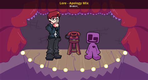 Lore - Apology Mix Mod for Friday Night Funkin' | FNF Mods