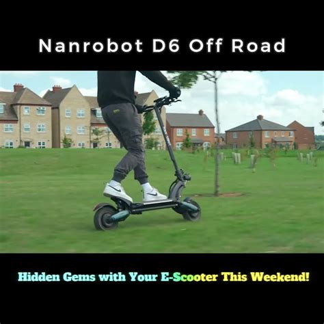 Best Foldable Electric Scooters Portable Powerful And Ready To Go Nanrobot D6 Off Road