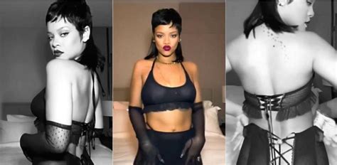 El Sensual Baile En Ropa Interior De Rihanna Incendia Instagram