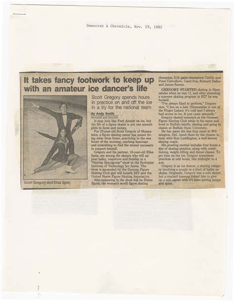 It Takes Fancy Footwork To Keep Up With Amateur Ice Dancers Life Rit Archive Collections