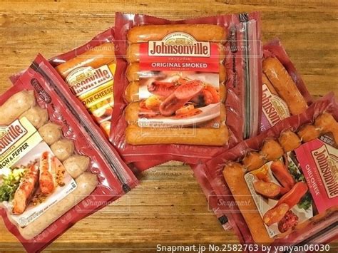 ジョンソンヴィルのソーセージ Sns向け商品撮影・ugc収集プランの撮影素材 2582763 Snapmart（スナップマート）