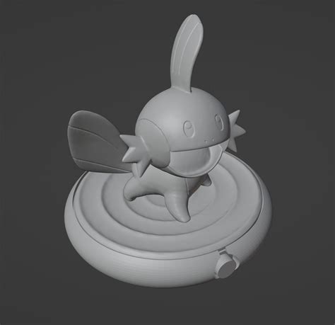 Stl File Mudkip 3d Print Model・3d Printable Design To Download・cults