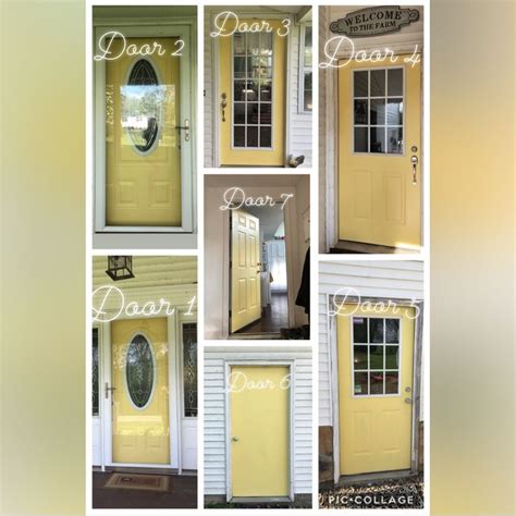 Hello Yellow I Painted These Doors With Sherwin Williams Honey Bees