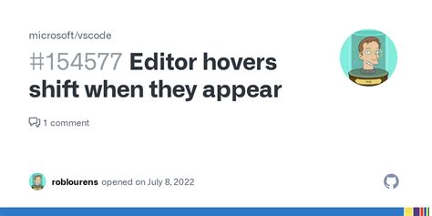 Editor Hovers Shift When They Appear · Issue 154577 · Microsoftvscode