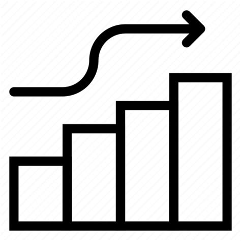 Analytics Chart Graph Growth Statistics Icon
