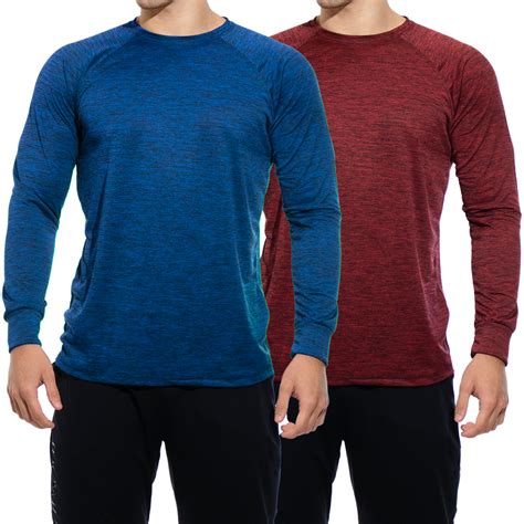 Kit Camisetas Masculina Manga Longa Comprida Punho Dry Fit Malha Fria Shopee Brasil