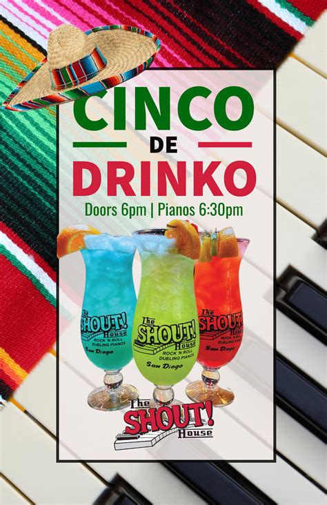 Cinco De Drinko The Shout House