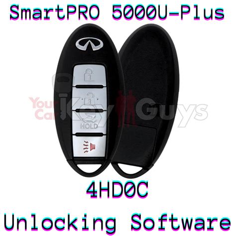 Smartpro 5000u Smart Key Unlocking Software Infiniti 4b Trunk Kr5s1801 Your Car Key Guys