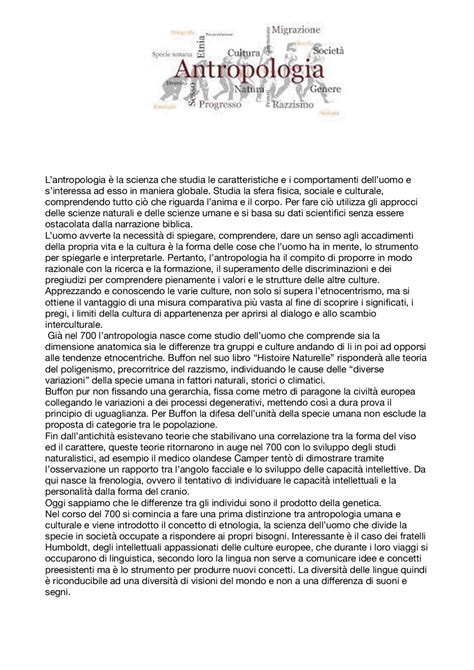 Appunti Antropologia Di Genere Docsity