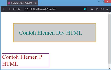 Konsep Box Model Pada Css